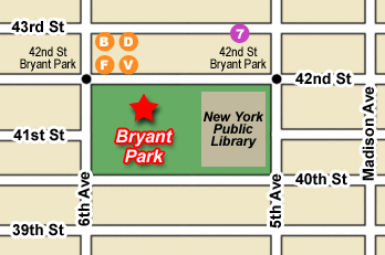 Bryant Park - ©New York