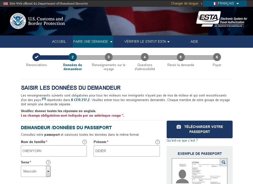 Qu'est-ce que l'autorisation de voyage ESTA ? - CNEWYORK