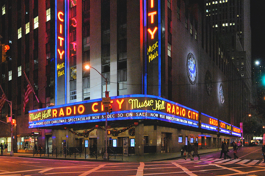 Radio City Music Hall, la scène mythique de New York - CNEWYORK